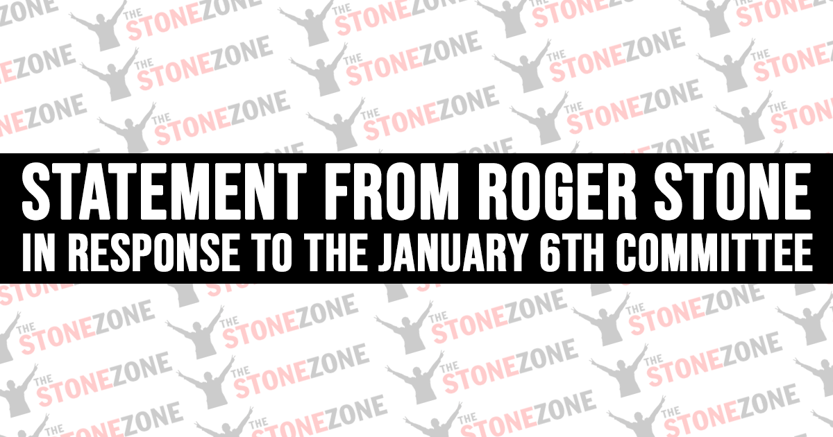 Stone Zone - Roger Stone