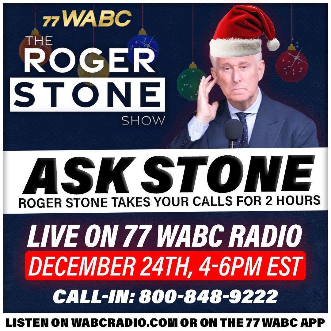 Roger Stone Reflects on the Year's Political Landscape on The StoneZONE