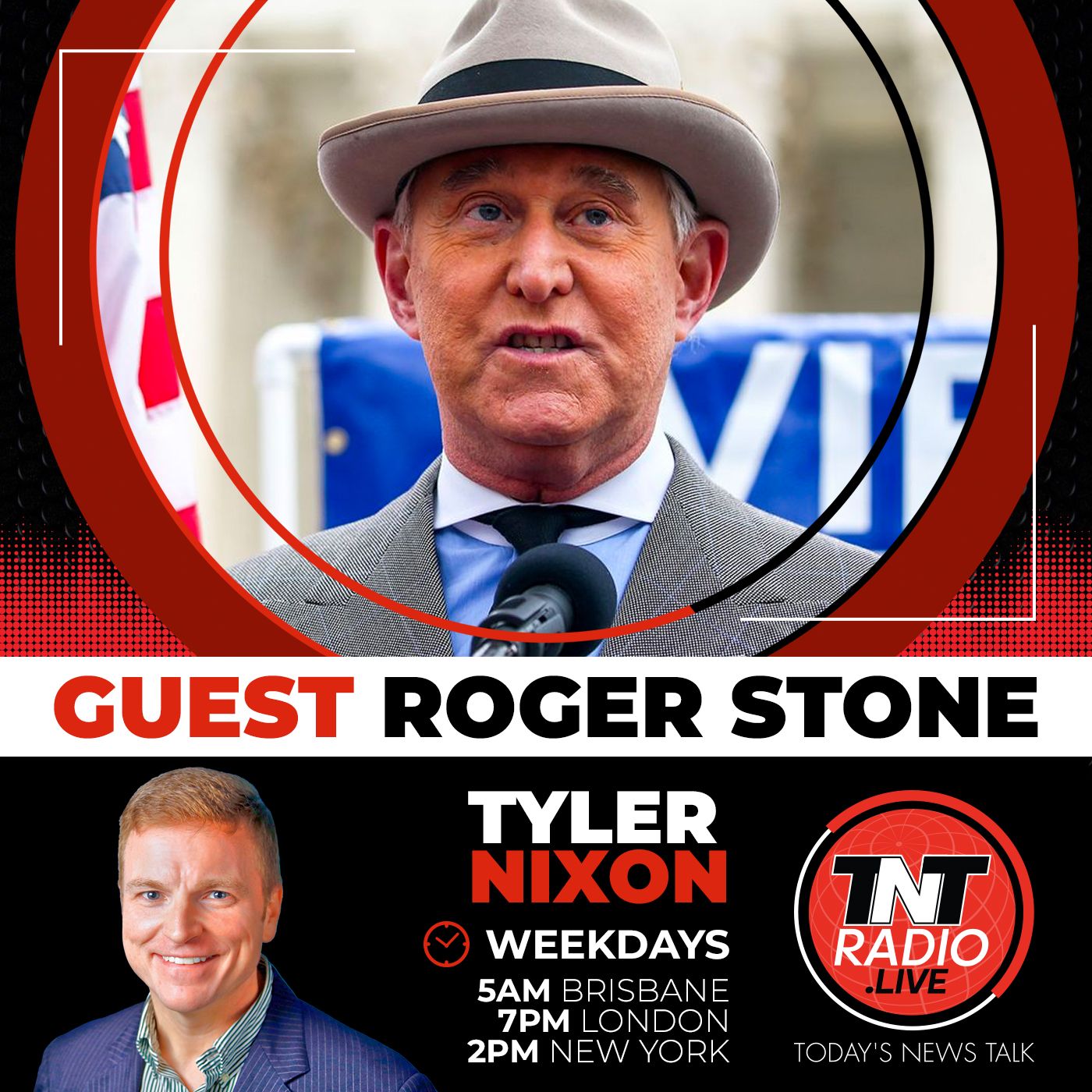 Roger Stone Discusses Deep State Protection of Biden